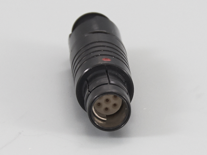 SupplyNet | KDU/USB Plug Long Body Black 7 Sockets Connector for PRC-117G