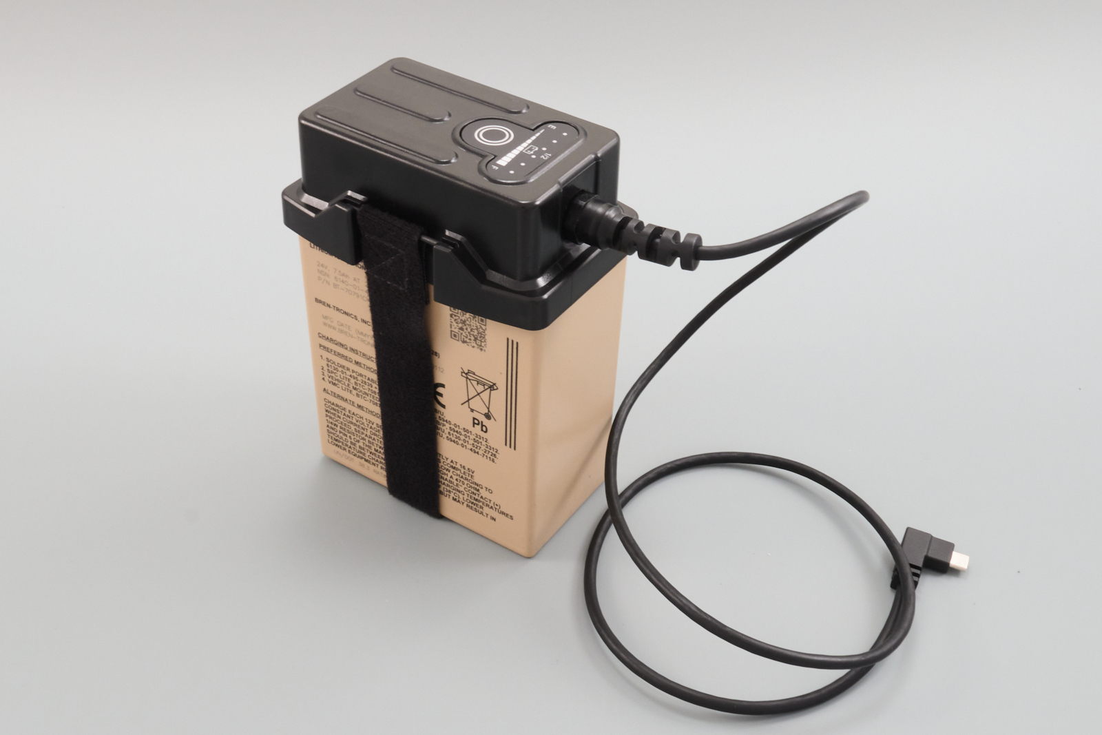 SupplyNet | 100W USB-C PD Adapter for BB-2590 w/Velcro Strap