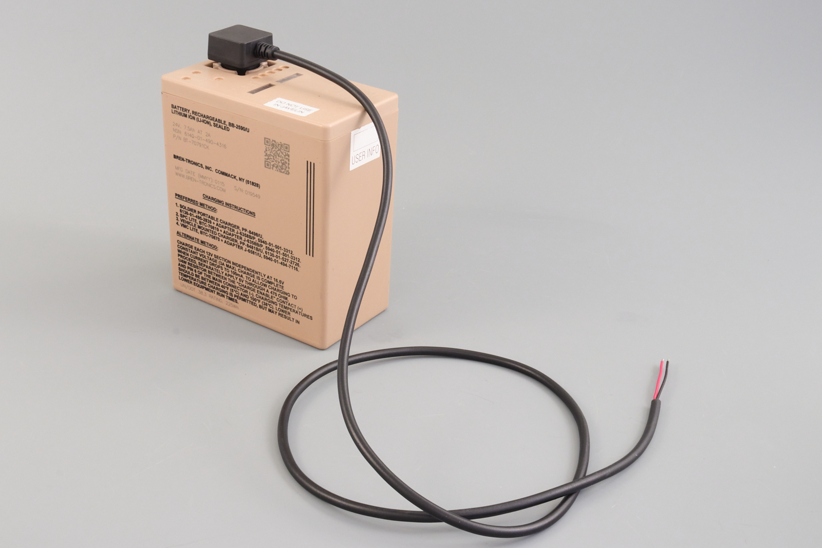 SupplyNet | 24V Cable 3 FT No Diodes