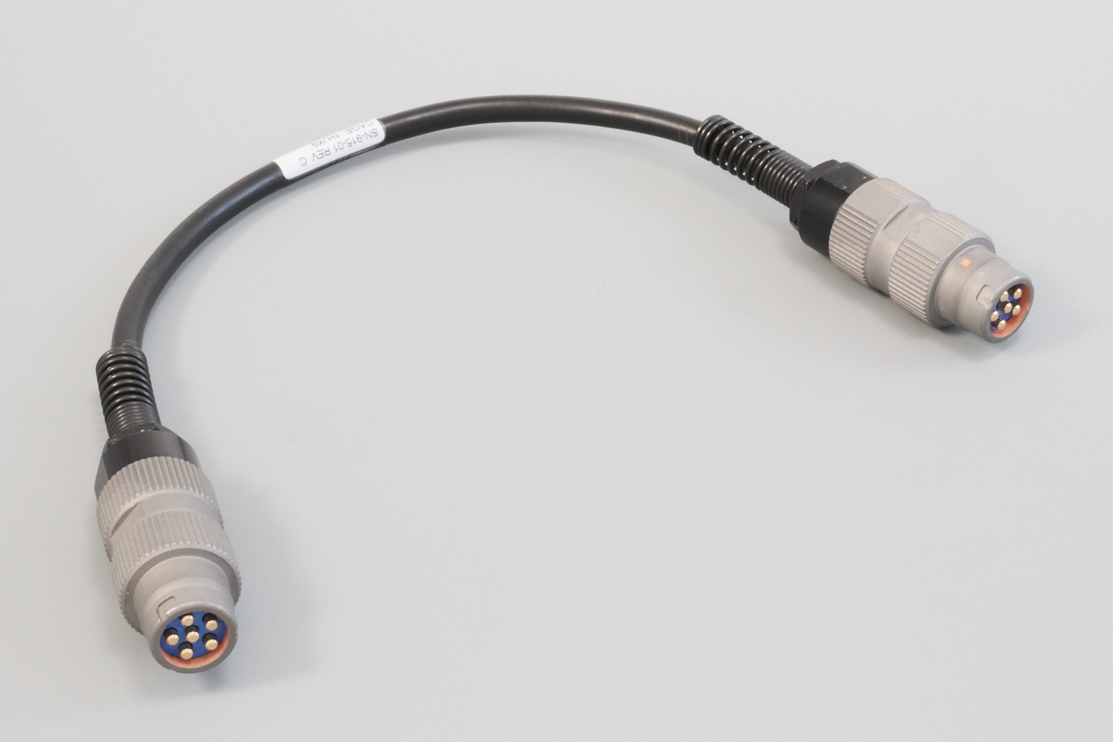 SupplyNet | 6 Pin Audio Cable U-328/U 12 inches, Male to Male