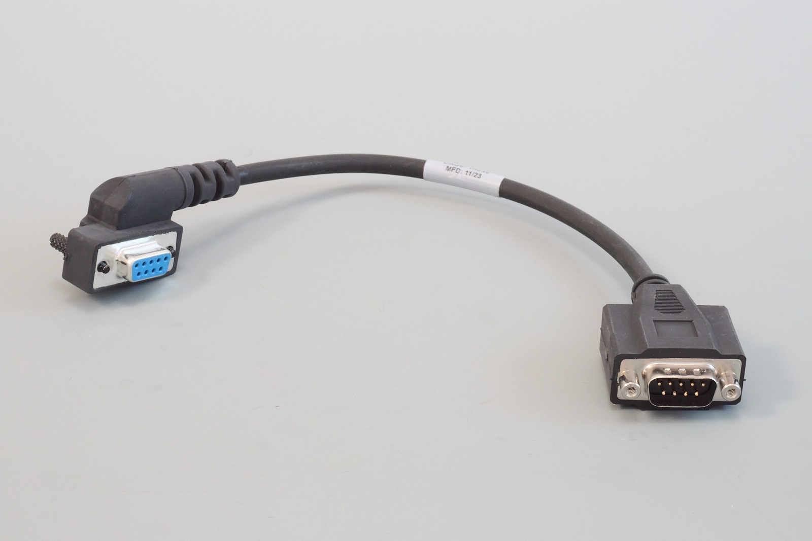 SupplyNet | DB9 Male Right Angle to DB9 Female Panel Mount, All Pins ...